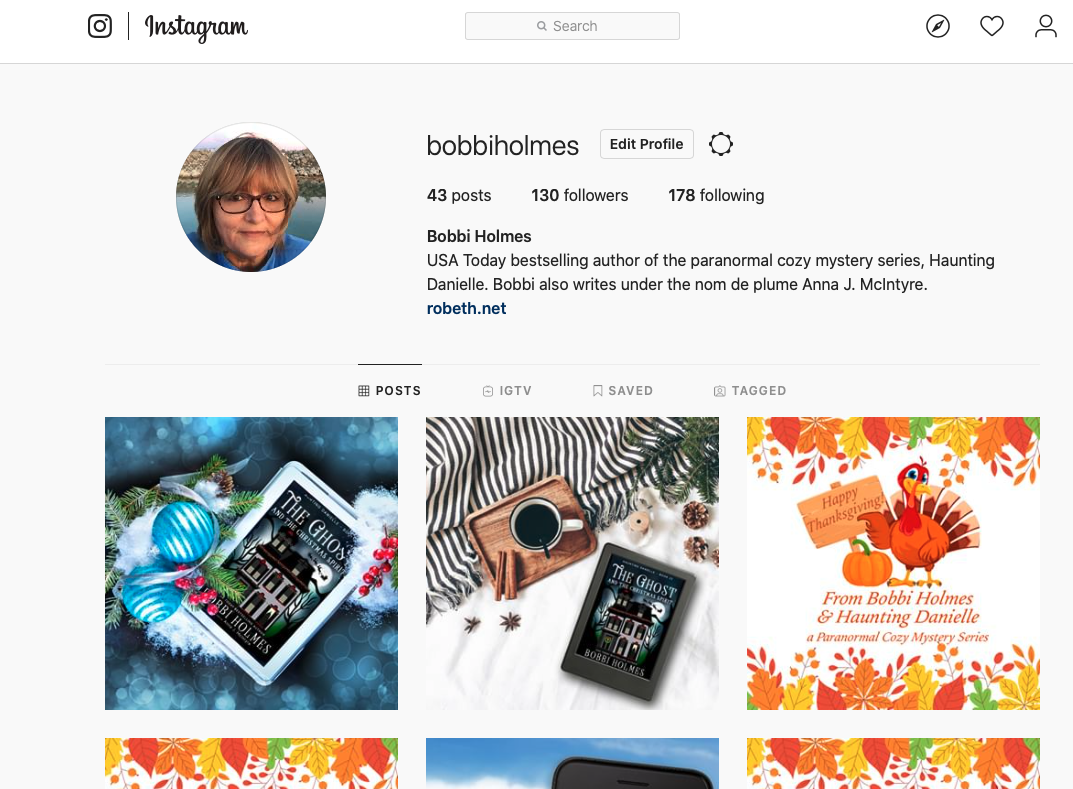 Exploring Instagram | Bobbi Ann Johnson Holmes