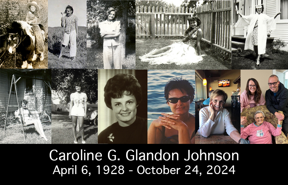 In Memory of Caroline Glandon Johnson | Bobbi Ann Johnson Holmes